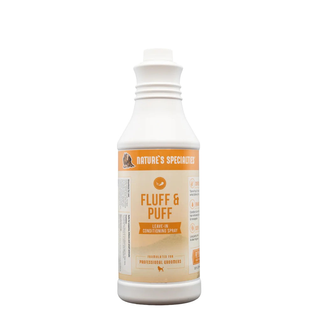 Fluff & Puff 32oz by Natures Specialties – WAGS Supply